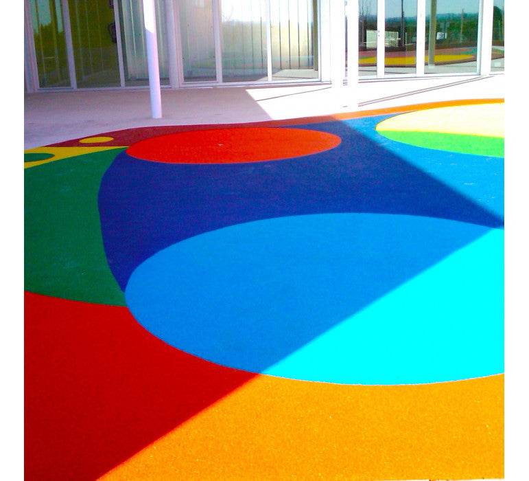 Piso Caucho En Situ EPDM 3 Cm - Hobby Market